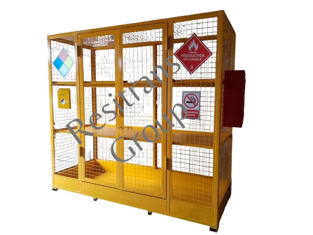 JAULA PARA RESIDUOS SÓLIDOS PELIGROSOS